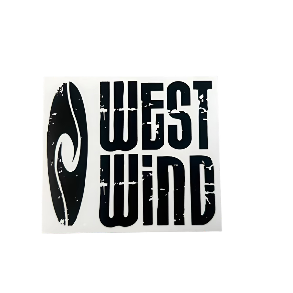WestWind Stickers - Logo Original (Gennemsigtig) – WestWind Surfshop