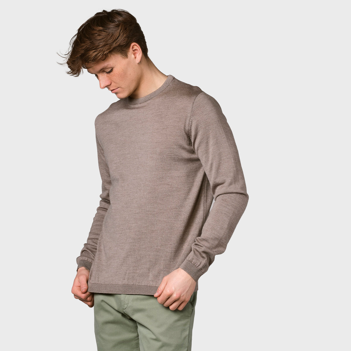 Klitmøller Collective Mens basic merino knit – WestWind Surfshop